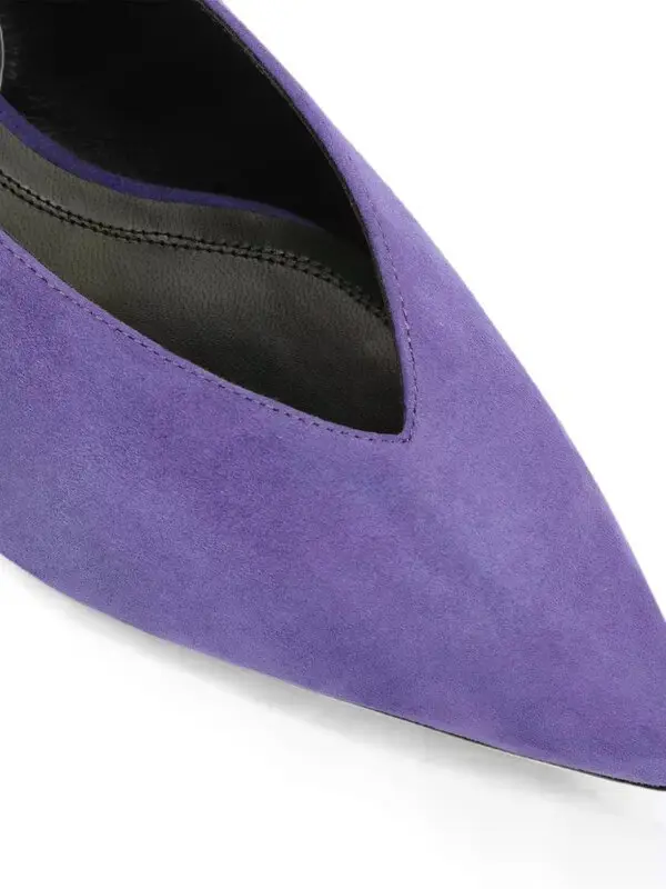 SERGIO ROSSI Beak Slingback Pumps