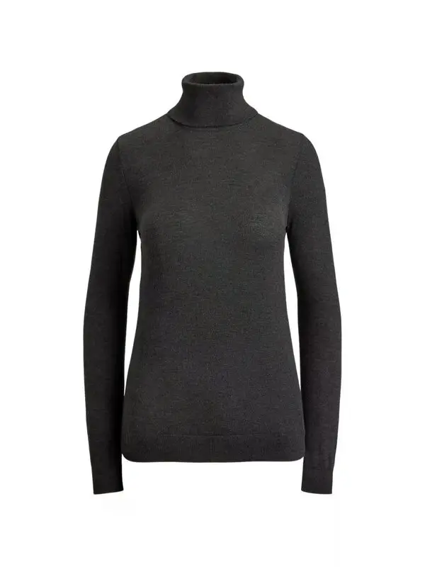 Ralph Lauren Logo-plaque Turtleneck Sweater