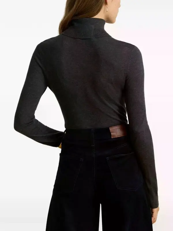 Ralph Lauren Logo-plaque Turtleneck Sweater