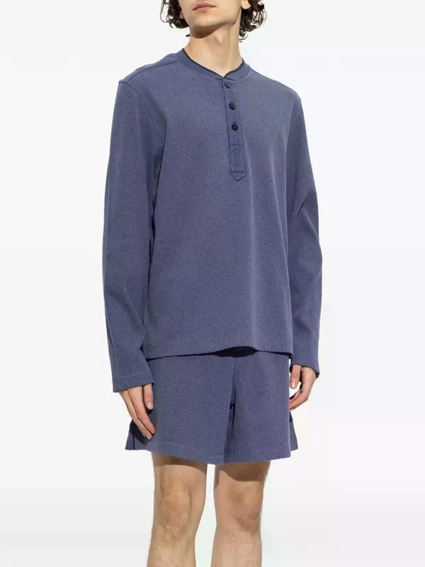 Jacquemus The Tricot Long-sleeve Henley T-shirt