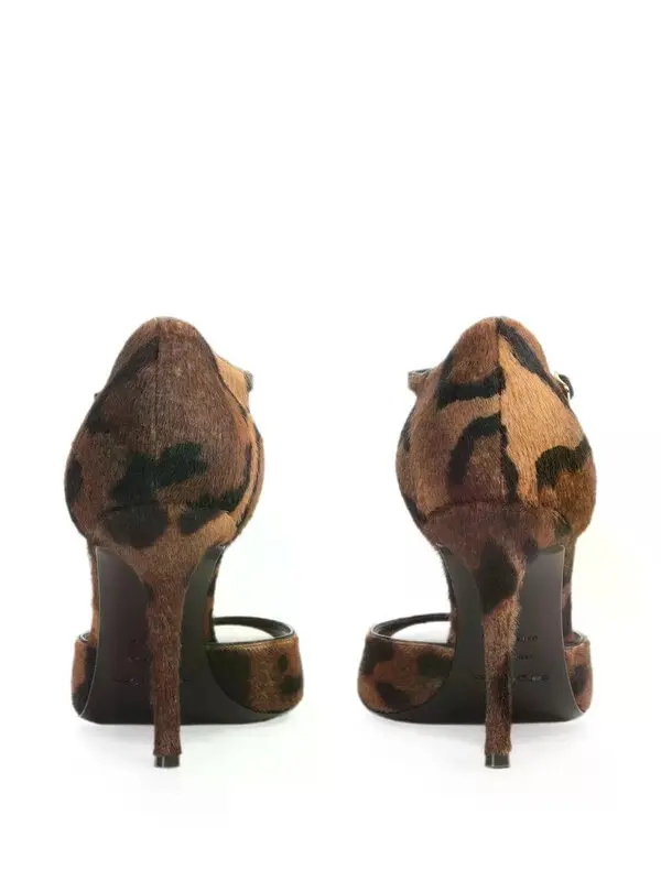 SERGIO ROSSI Godiva Leopard-print Heeled Pumps