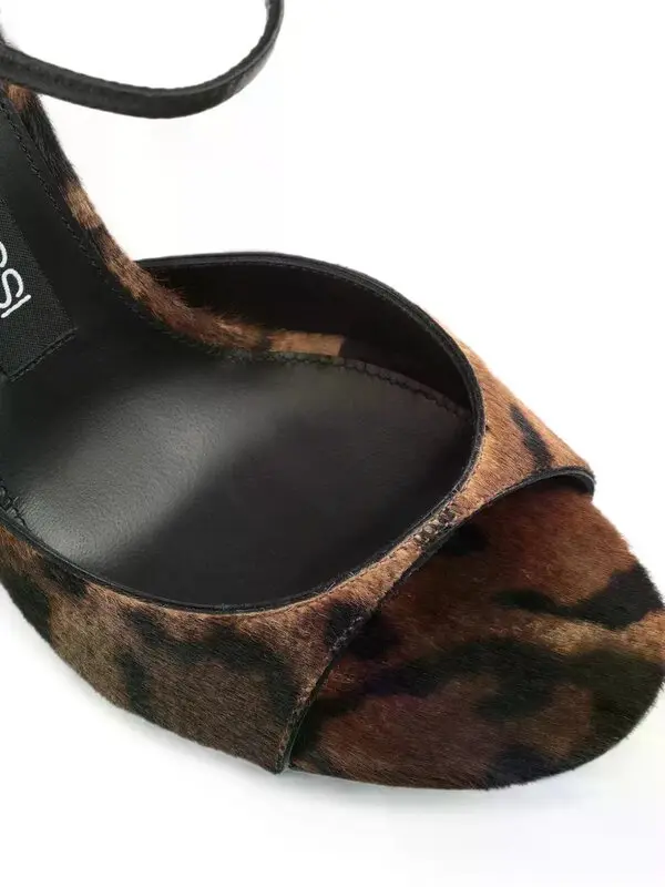 SERGIO ROSSI Godiva Leopard-print Heeled Pumps