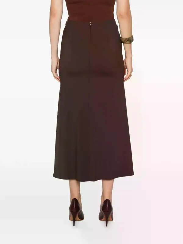 Etro Tassel-print Flared Midi Skirt