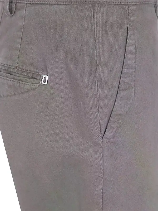 DONDUP Gaubert Logo-plaque Chino Trousers