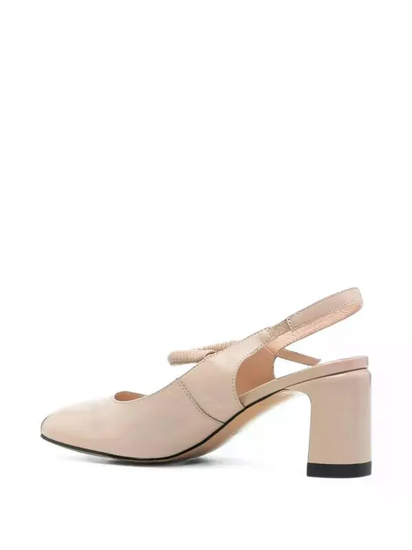 LINDA BAUMANN Buckle-fastening Slingback Heeled Pumps