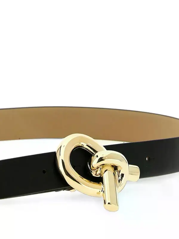 Fabiana Filippi Sculptural Knot Leather Belt