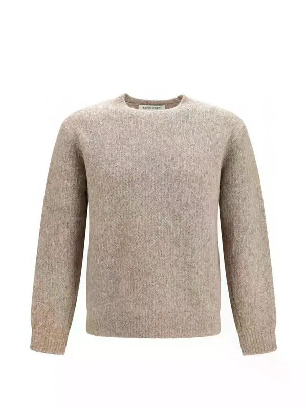 SUNFLOWER Crew-neck Knit Sweater