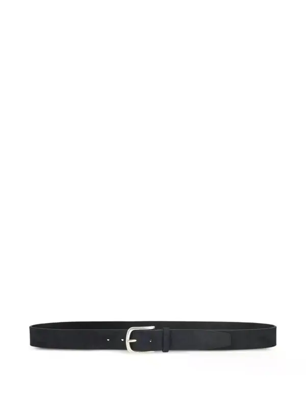 Orciani Nabucco Leather Belt - Blue
