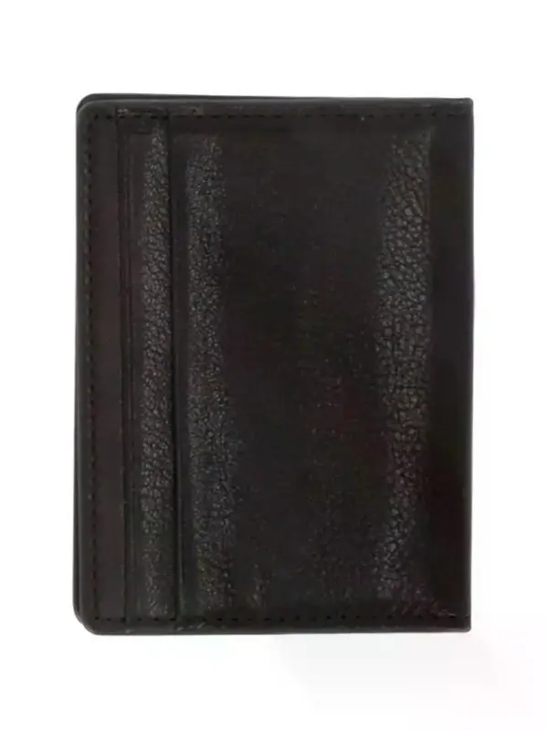 Orciani Lagoon Leather Cardholder