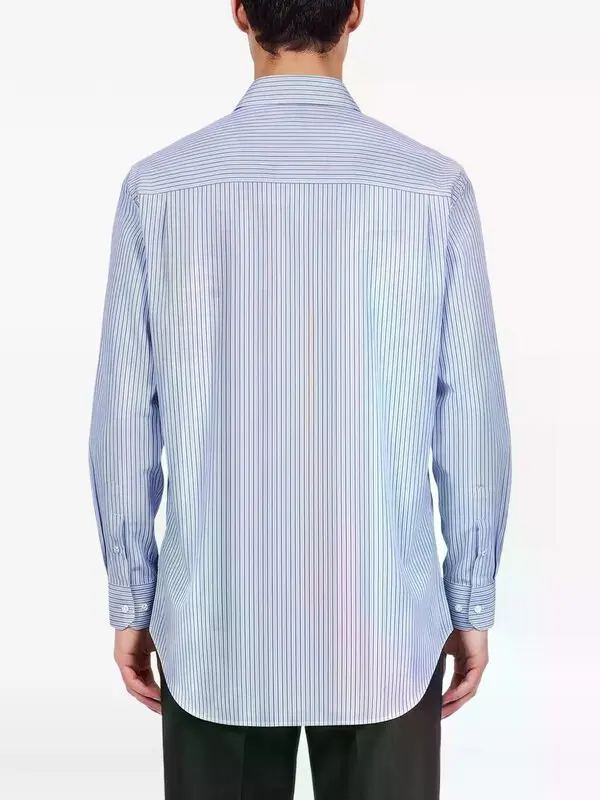 Comme Des Garçons Vertical-stripe Shirt