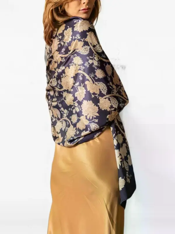 ELIZABETTA Esmeralda Floral-print Scarf