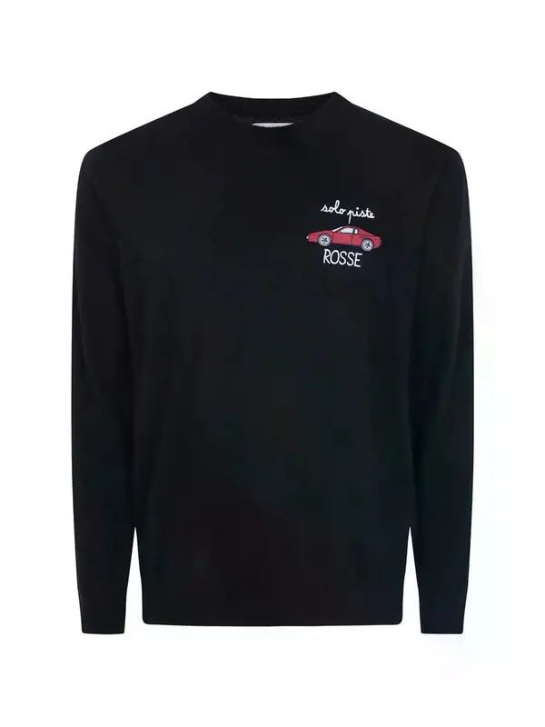 MC2 SAINT BARTH Heron Light Embroidered Sweater
