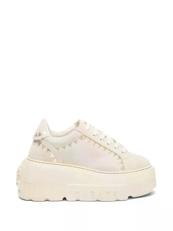 Casadei Nexus Divine Studded Sneakers - Neutrals