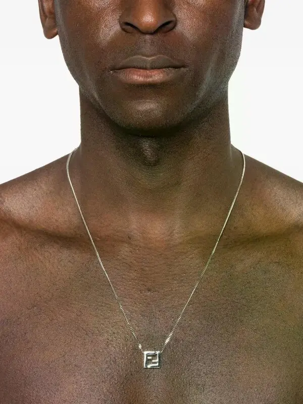 Fendi Ff Motif Necklace