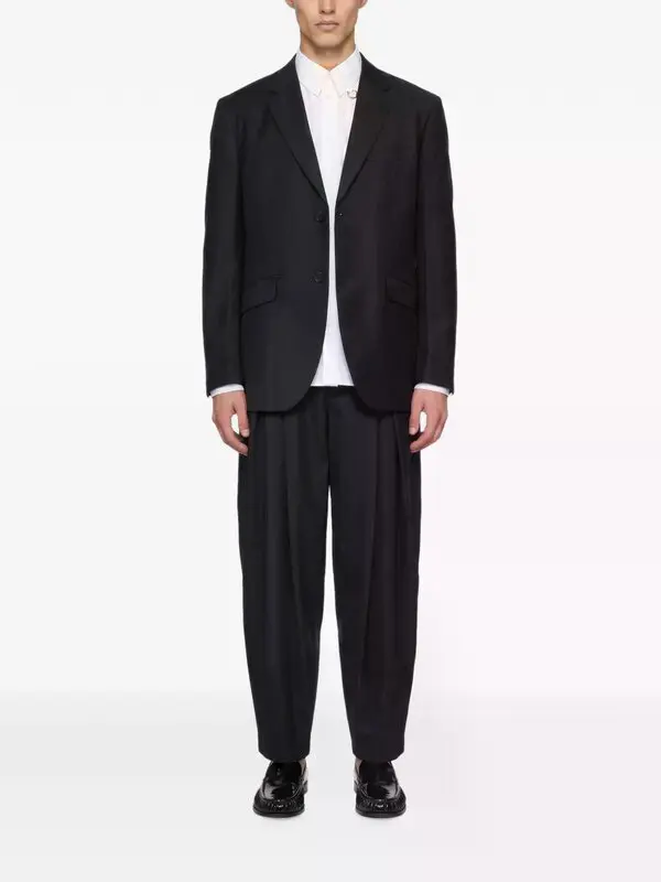 Comme Des Garçons Pleated Tapered Trousers