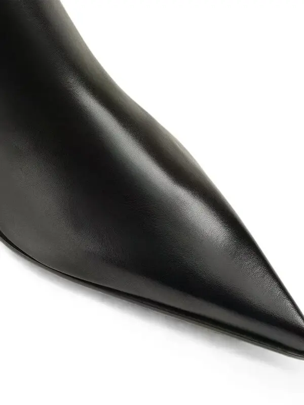 SERGIO ROSSI Purcell Pointed-toe Cowboy Boots