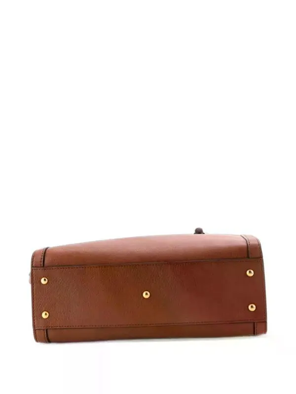 Gucci Diana Nm Bamboo Handle Leather Small Tote Bag - Brown