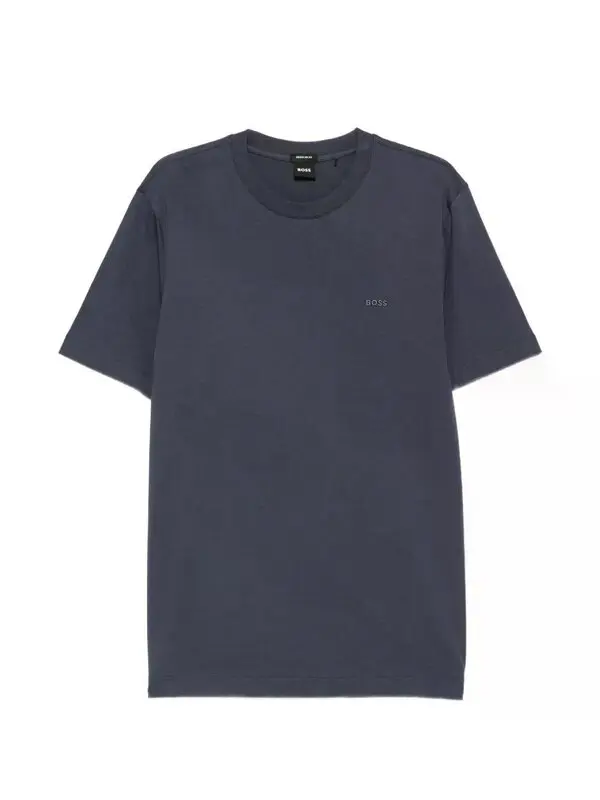 BOSS Logo-embroidered T-shirt