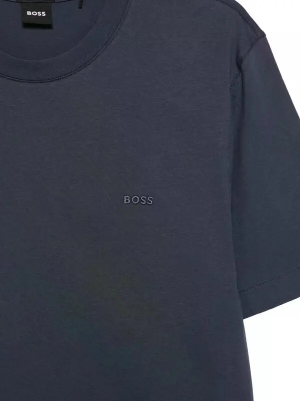 BOSS Logo-embroidered T-shirt