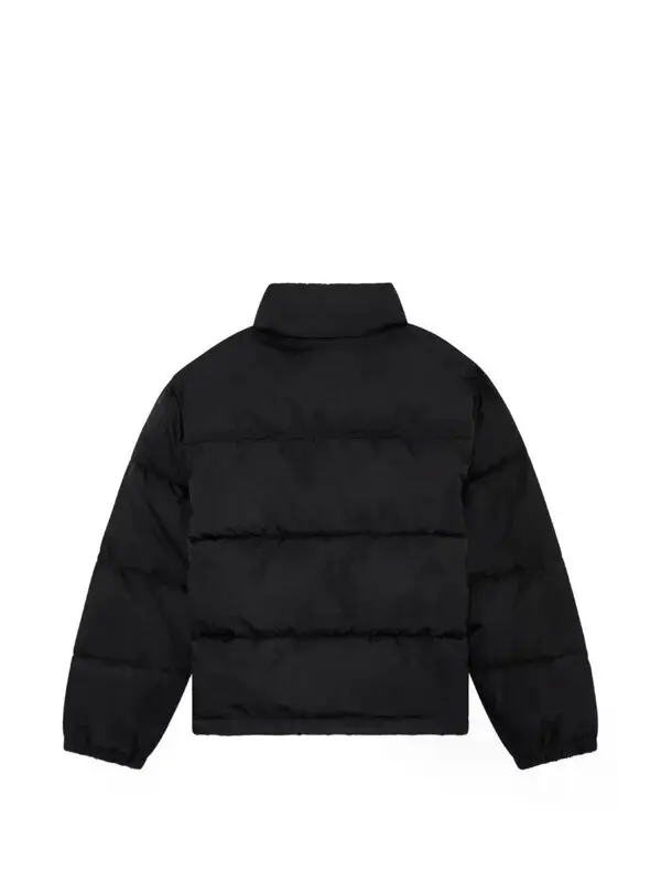 Drole De Monsieur Slogan-print Padded Jacket