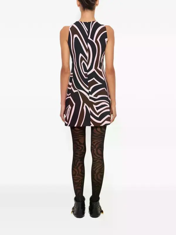 Emilio Pucci Labirinto-print Cady Dress