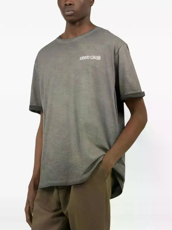 Roberto Cavalli Snake-print T-shirt