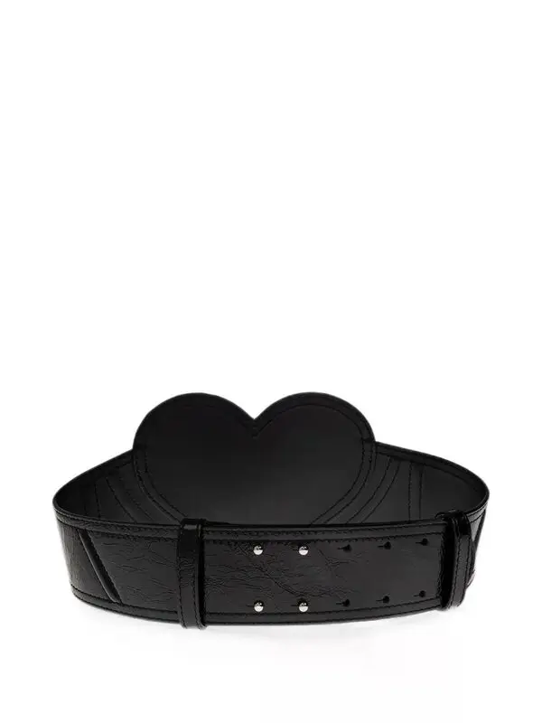 VIVIENNE WESTWOOD Heart Corset Heart-motif Leather Belt