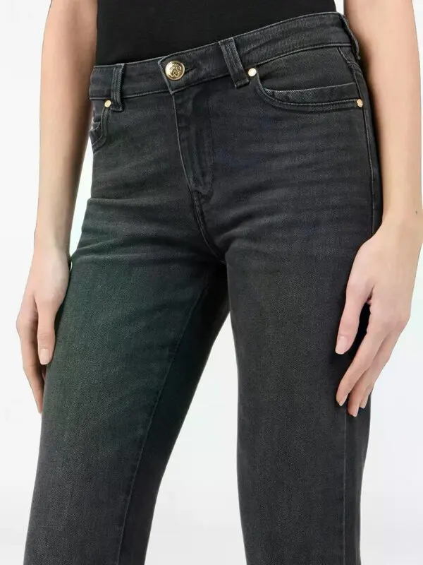 Roberto Cavalli Logo-patch Flared Jeans