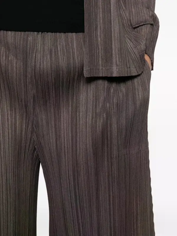 Issey Miyake Pleats Please Cropped Trousers