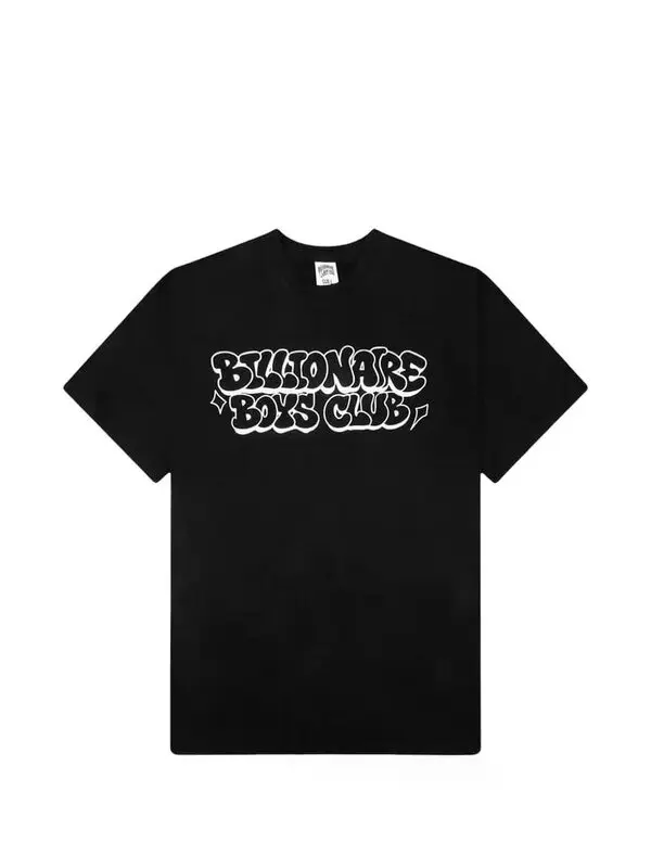 BILLIONAIRE BOYS CLUB Logo-print Slogan-print T-shirt