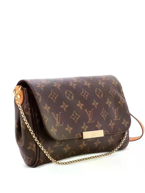 LOUIS VUITTON Favorite Handbag Monogram Canvas Mm Crossbody Bag - Brown