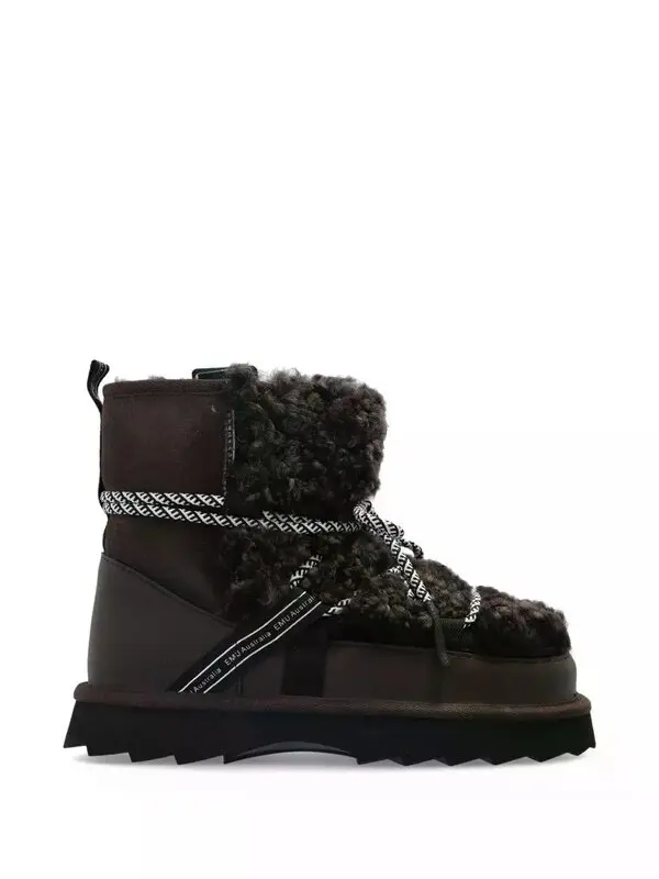 EMU AUSTRALIA Blurred Teddy Snow Boots - Brown