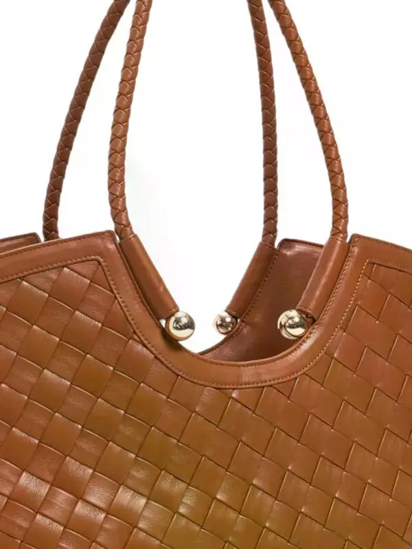 TWINSET Handwoven Shopper Bag