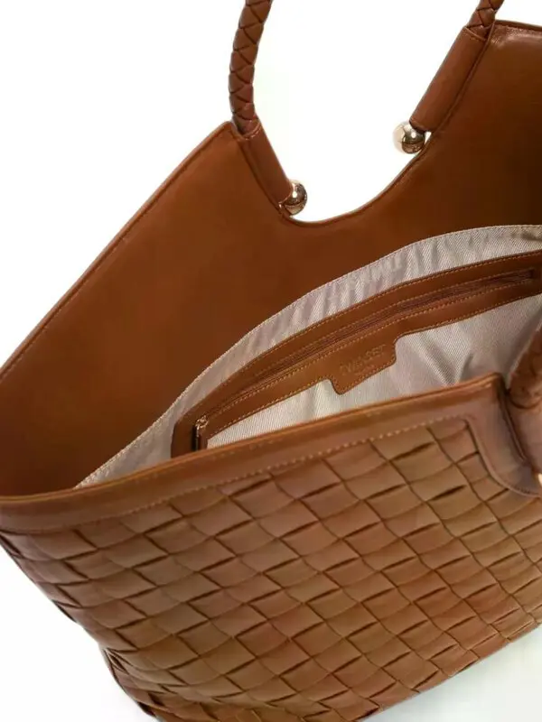 TWINSET Handwoven Shopper Bag