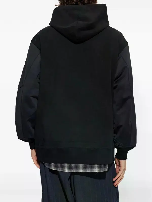 Comme Des Garçons Zip-pocket Hoodie