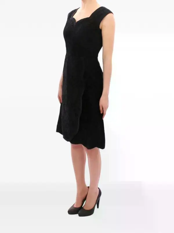 Dolce & Gabbana Floral Lace Midi Dress