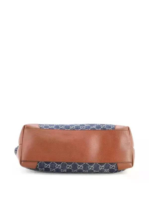 Gucci Ophidia Shopping Gg Denim Medium Tote Bag