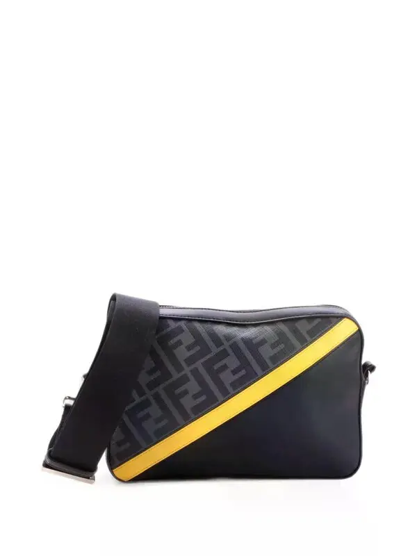 Fendi Camera Case Bag Zucca Coated Canvas And Leather Small Crossbody Bag