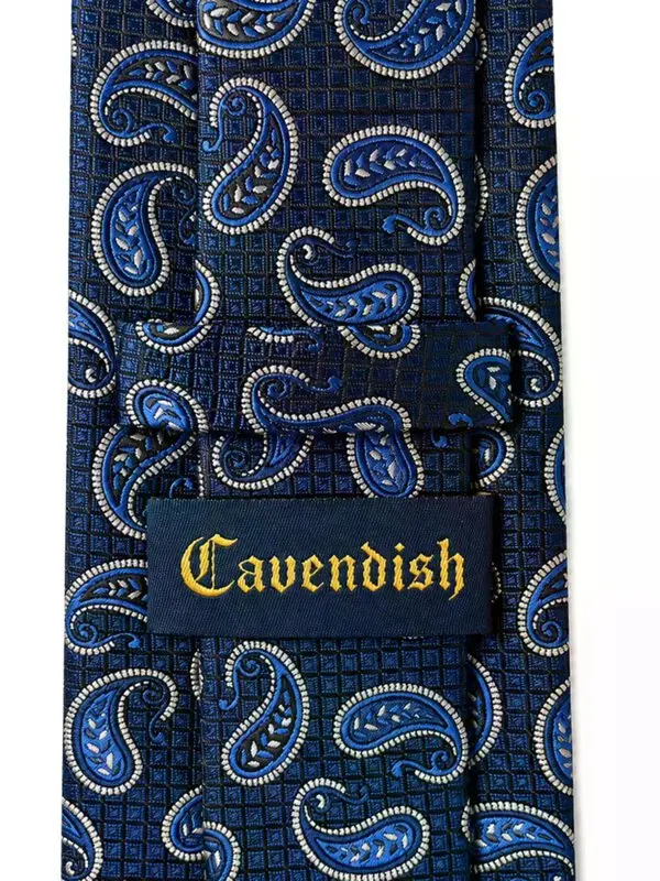 CAVENDISH Paisley-print Tie