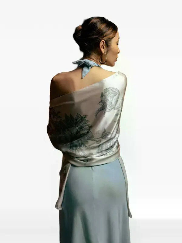 ELIZABETTA Isabella Floral-print Scarf