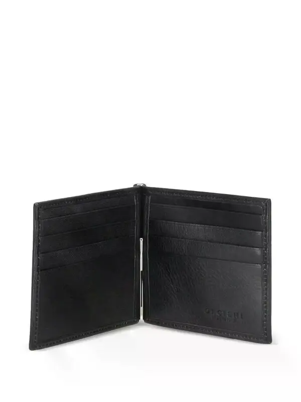 Orciani Lagoon Logo-plaque Bifold Wallet - Black