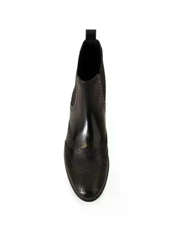 Dolce & Gabbana Brogue-detail Chelsea Boots