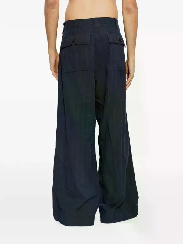 Comme Des Garçons Pinstripe-pattern Trousers