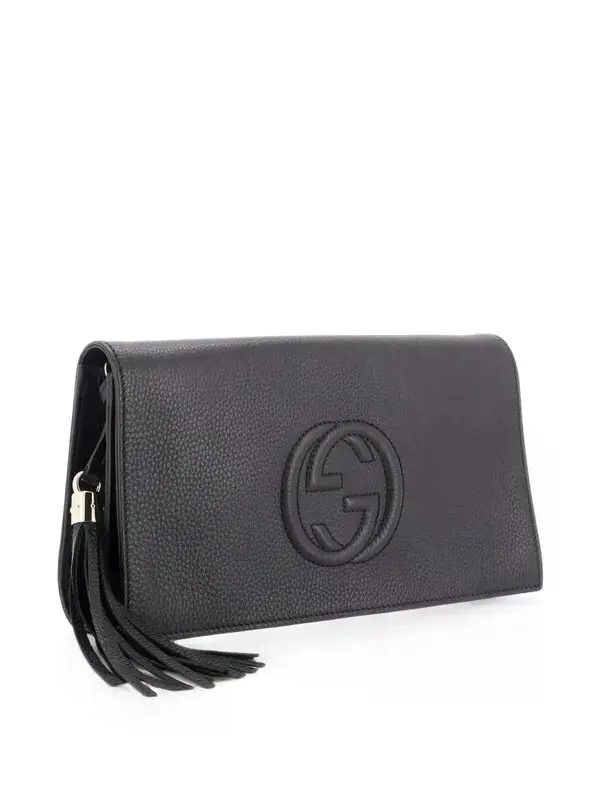 Gucci Soho Leather Clutch Bag