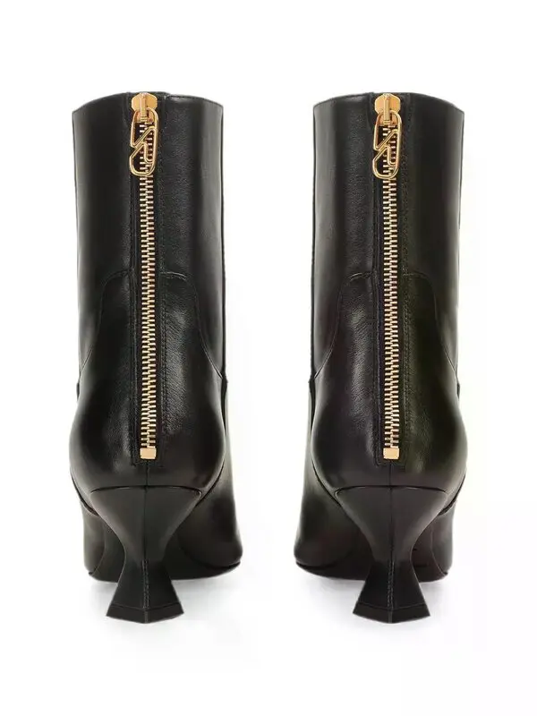 SERGIO ROSSI Sculpt Square-toe Ankle Boots