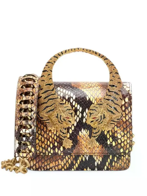 Roberto Cavalli Medium Roar Shoulder Bag