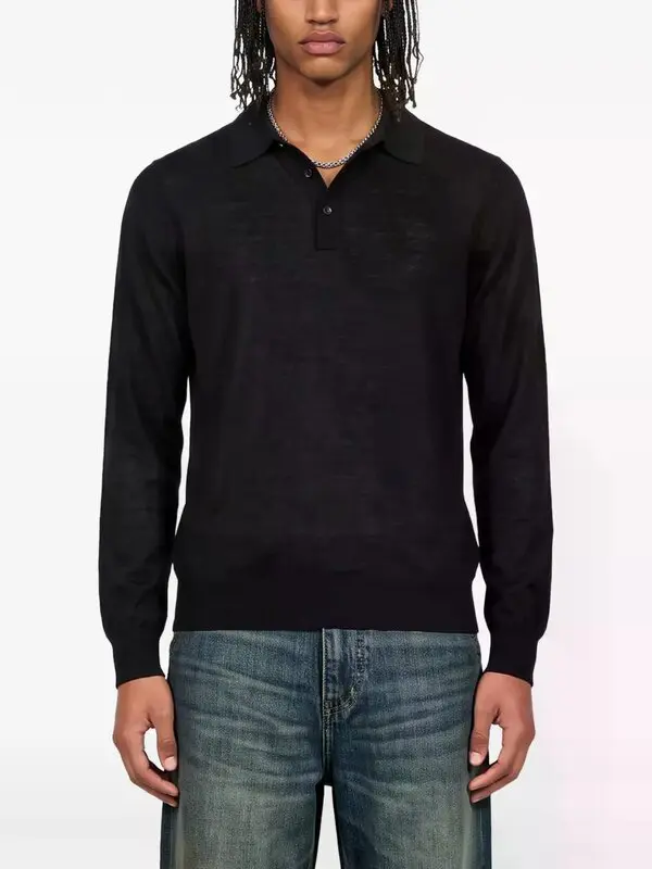 KANGRA Long-sleeve Polo Shirt