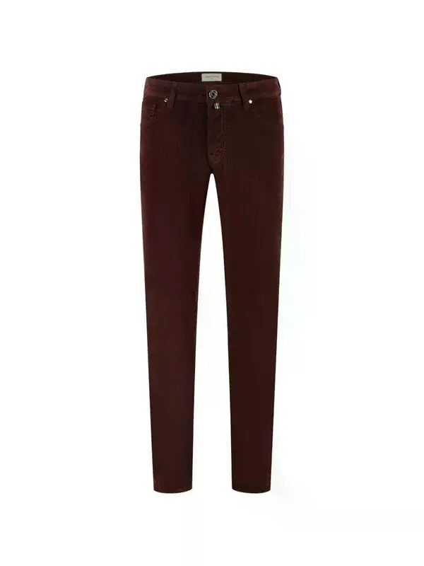 JACOB COHЁN Nick Corduroy-effect Trousers