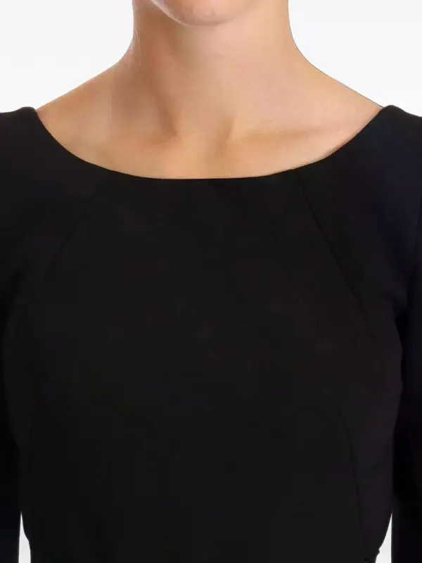 Dolce & Gabbana Open-back Flared Midi Dress