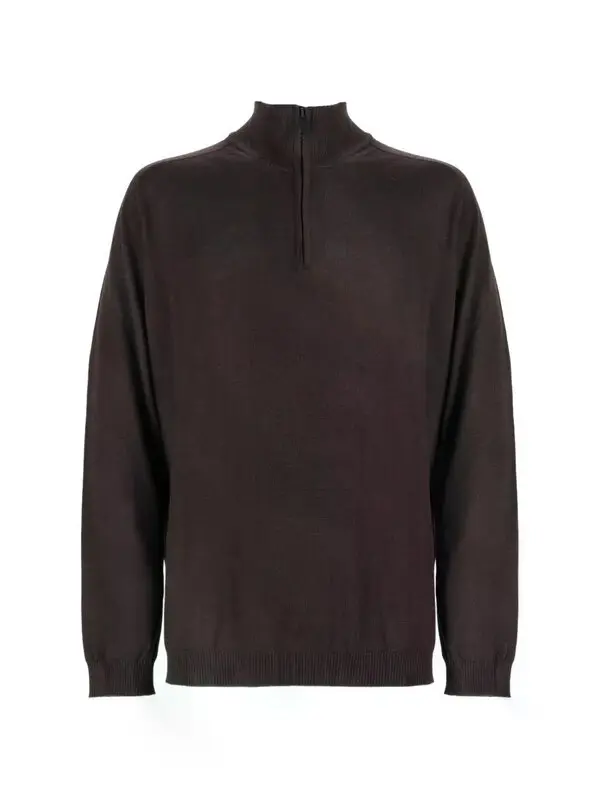 Premiata Half-zip Knitted Sweater